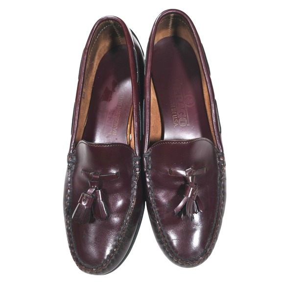 Sebago | Shoes | Sebago Tassel Loafers Handsewn In Usa Vintage Leather ...